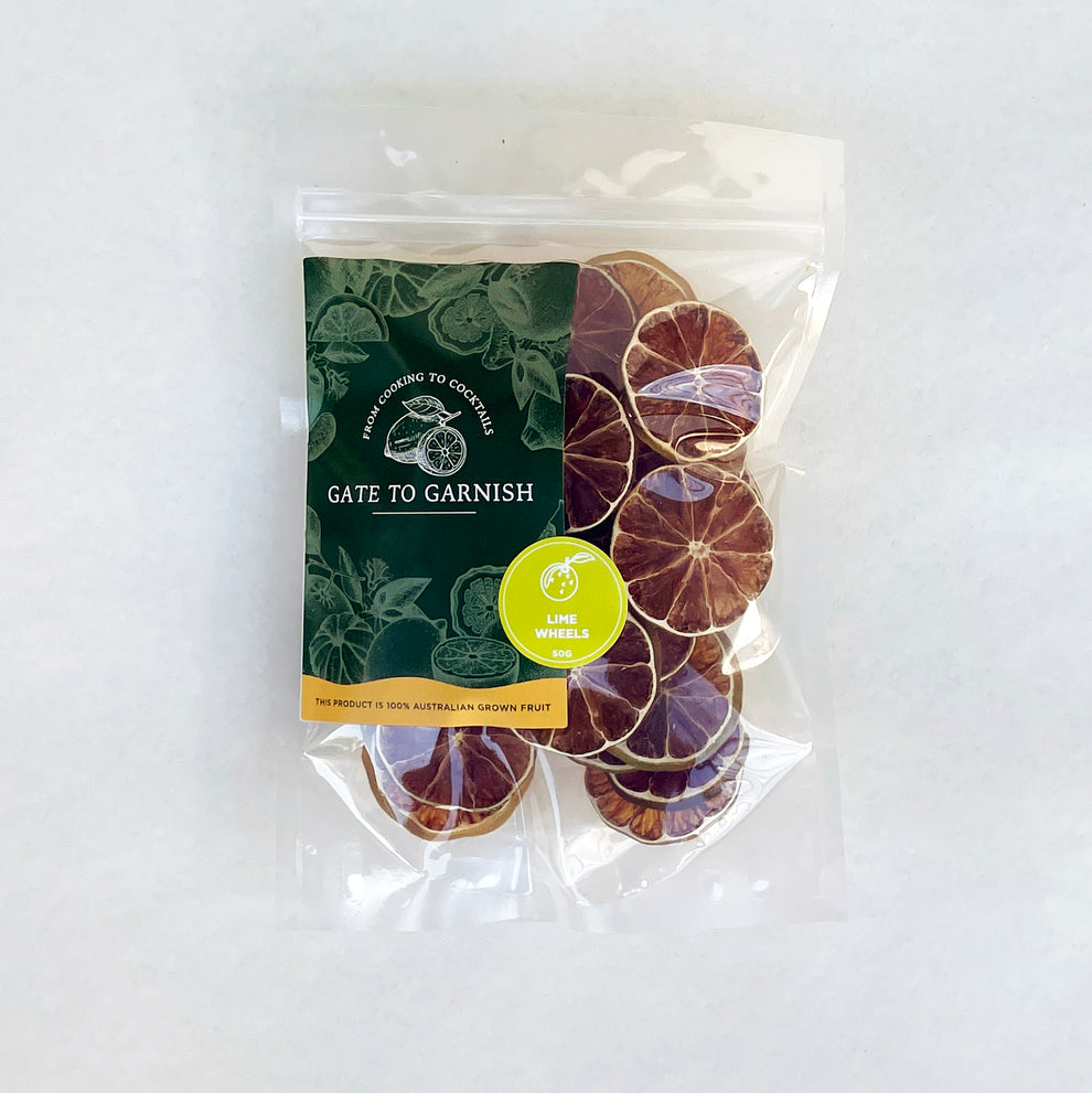 Lime Wheels 50g – Gate to Garnish